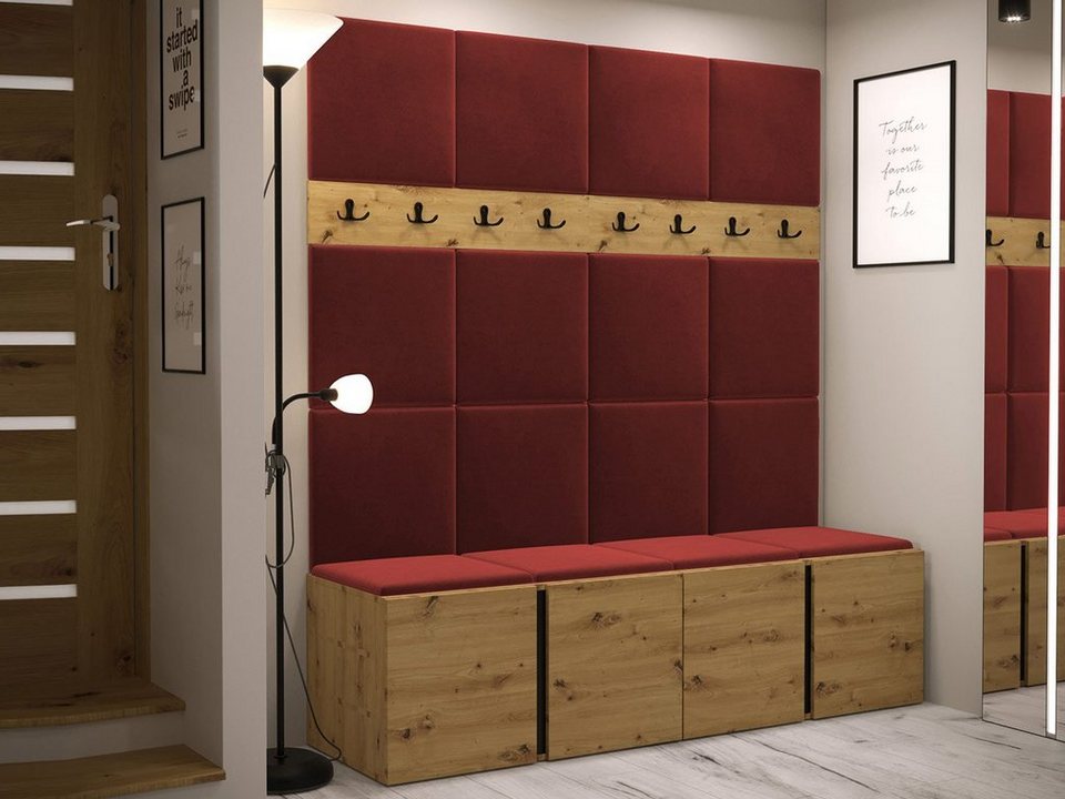 Mirjan24 Garderoben Set Orion V Komplett Set 2x Schuhschrank 2x